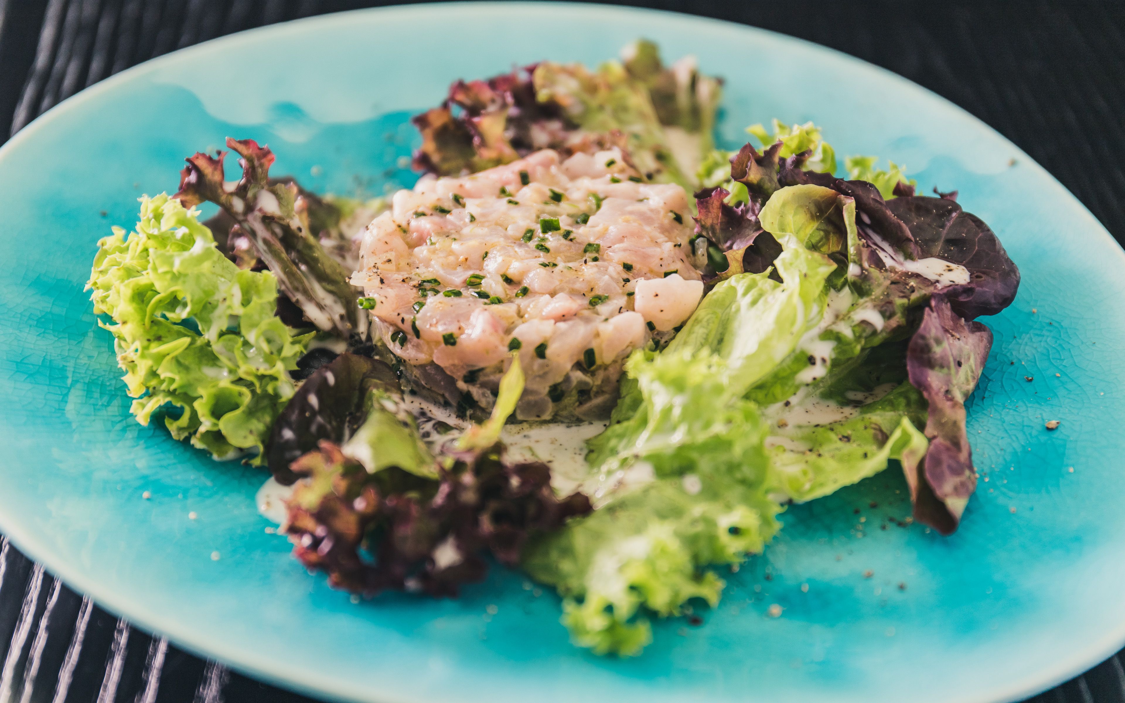 Tatar vom Seesaibling | Rezept von Georg Essig